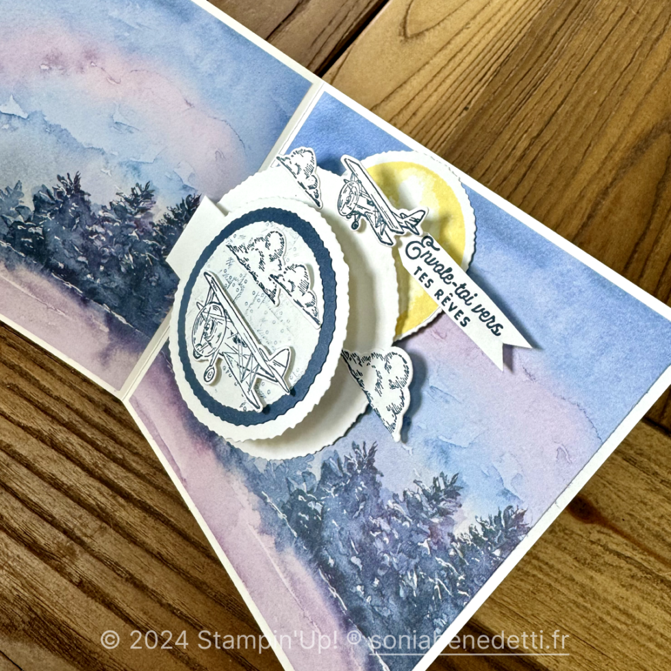 Tutoriel scrapbooking: Carte pop-up rotative - Sonia Benedetti